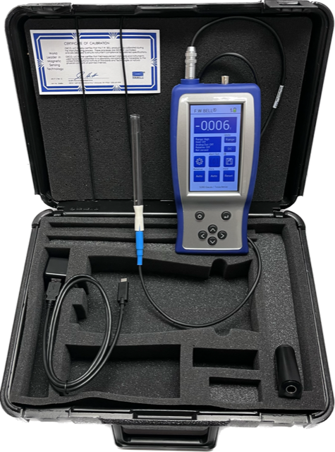 FW Bell 5270 RoHS Gauss Meter (includes STH17-0404 Transverse Probe and ...