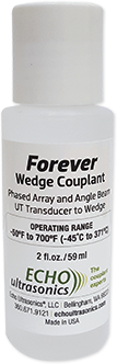 Echo Ultrasonics Forever Wedge Couplant (FW-02) | BergEng.com